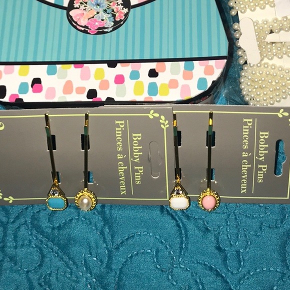 Pink Magnolia | Accessories | New Barrettes In A Keepsake Purse Box ...